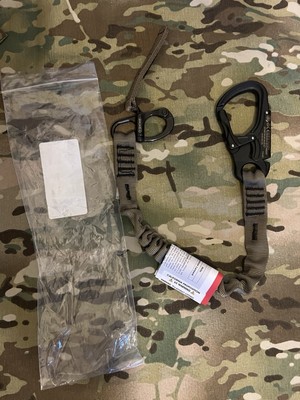 Yates 565 Helo Personal Retention Lanyard Kong Tango Snap Shackle TERRA ...