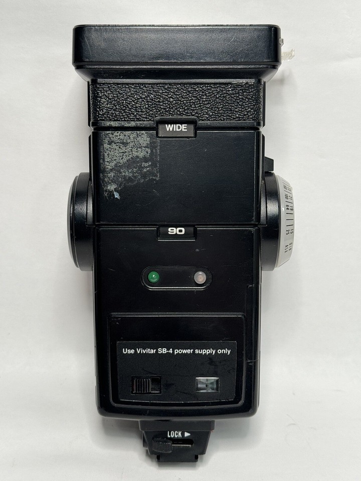 Vivitar 285-HV Zoom Thyristor Shoe Mount Flash - Untested | eBay