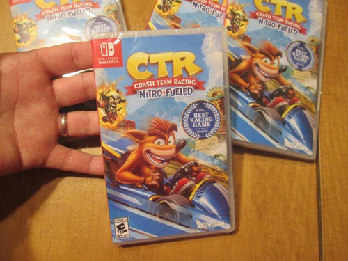 CTR Crash Team Racing Nitro Fueled NINTENDO SWITCH BRAND NEW FACTORY ...
