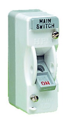 HPM HEAVY DUTY MAIN SWITCH FOR CONDUCTOR 3-Poles 415V Off Switch,Grey ...