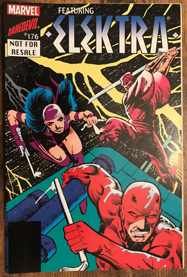 Daredevil #176 By Frank Miller Elektra Stick Marvel Legends REPRINT ...