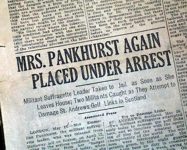 Emmeline Pankhurst Day Our Records On Womens Suffrage Suffragette