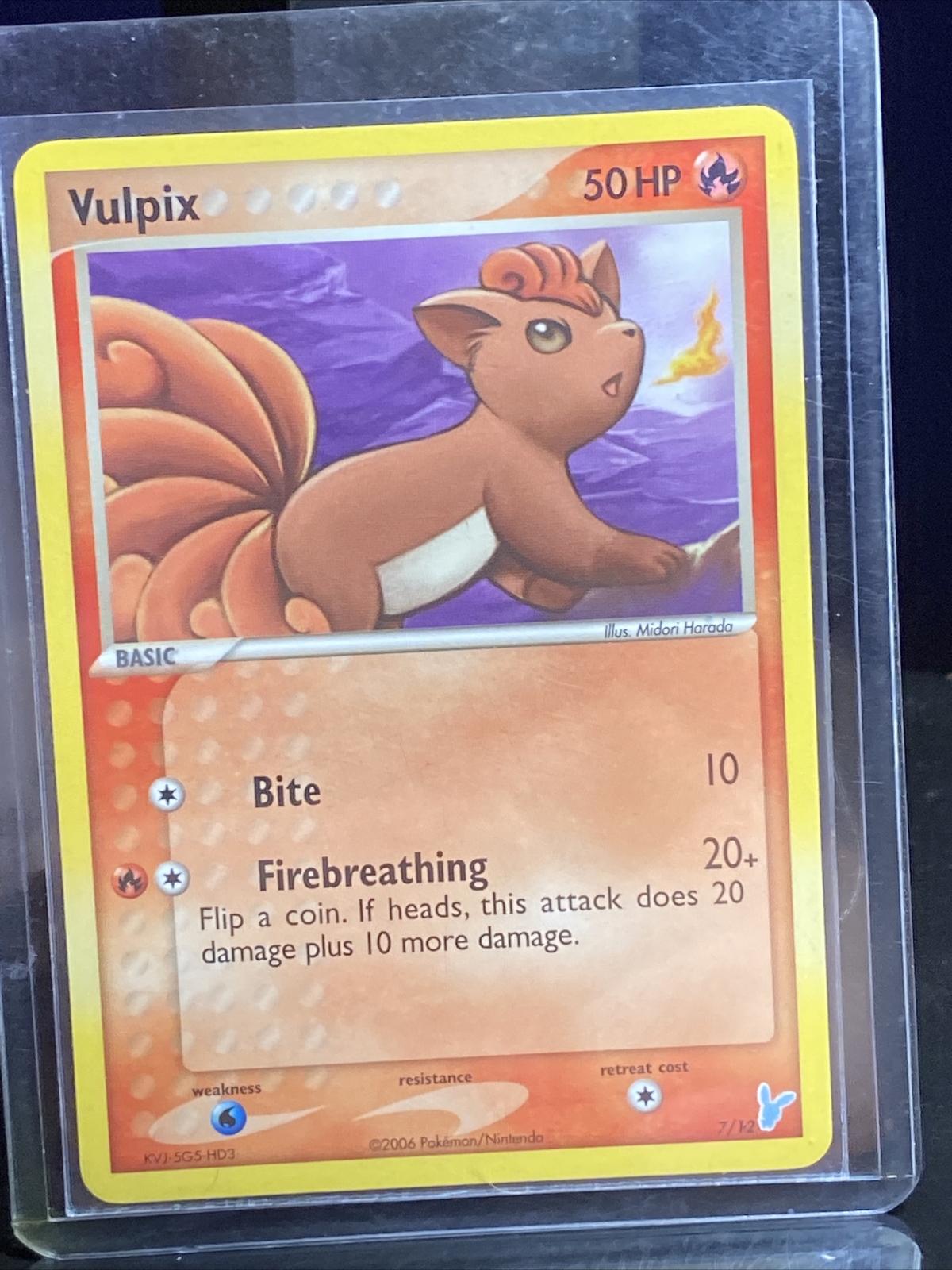 Vulpix Pokemon Card 7/12 Holo Vulpix Card Pokemon Cards NM | eBay