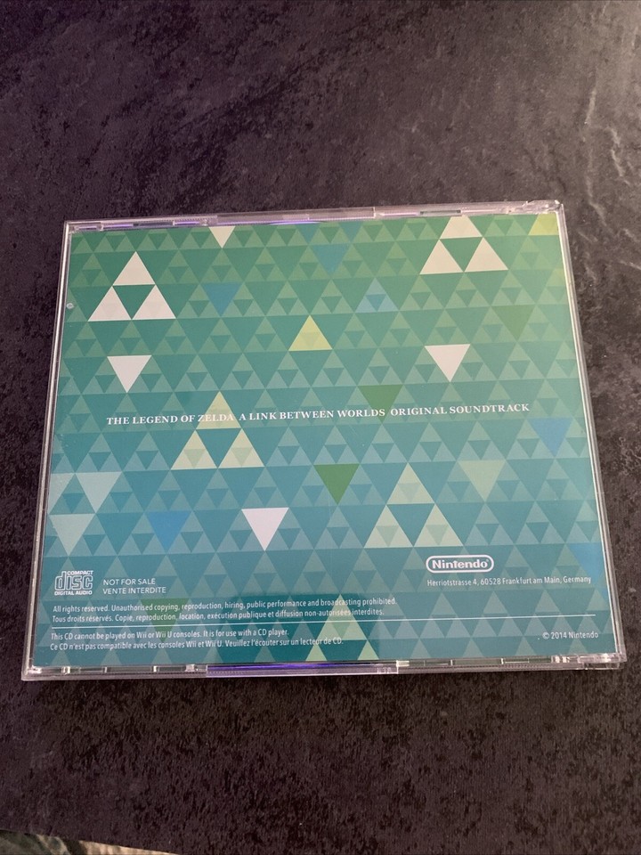 Nintendo Soundtrack The Legend Of Zelda A Link Between Worlds | eBay