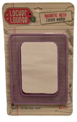 Locker Lounge Magnetic Mesh Locker Mirror - Lilac (Pale Purple) | eBay