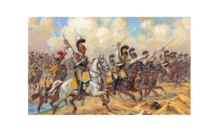Zvezda 8035 Model Kit Saxon Cuirassiers 1810-1814 Year 1/72 for sale ...