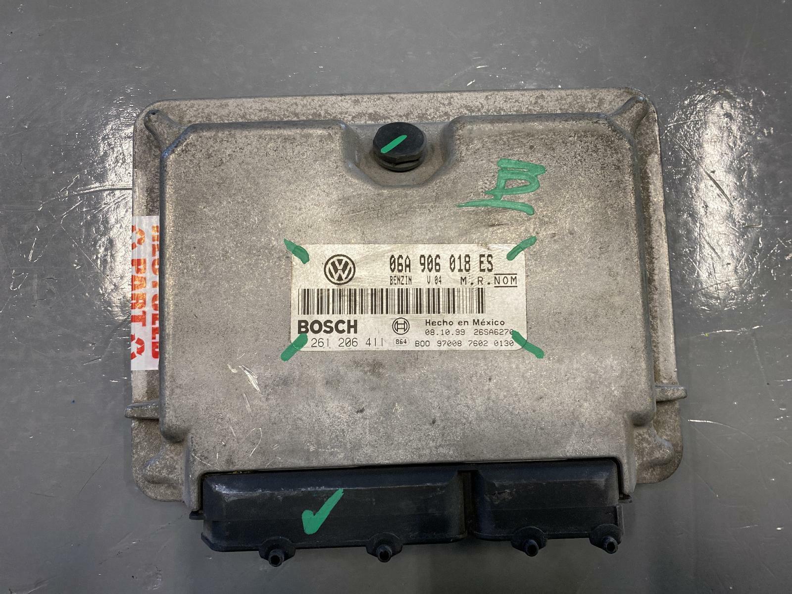 VOLKSWAGEN JETTA Engine Control Module 06A 906 018 ES , 2.0L, | eBay
