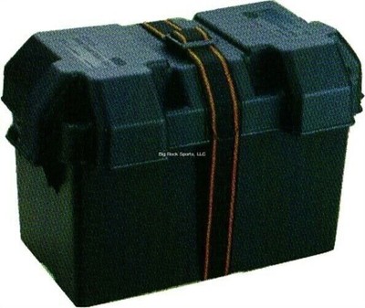 Attwood Lightweight Power Guard 27 Battery Box w/Hld Dwn Strap Blk ...