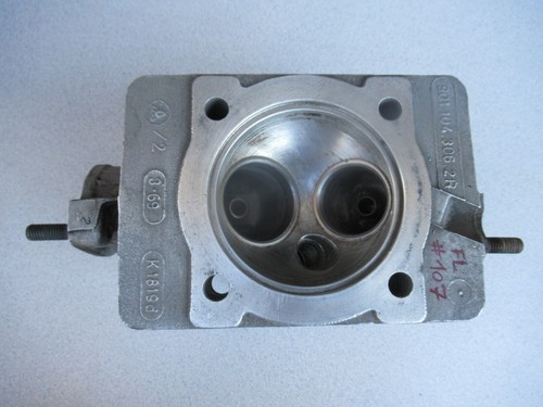 Porsche 911 2.0L Cylinder Head 901 104 306 2R date stamped 3/69 FL#107 ...