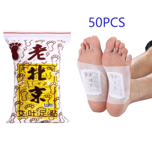 50pcs Foot Pad Detox Patch Detoxify Toxins Adhesive Body Keep Fit ...