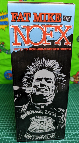 NOFX FAT MIKE Aggronautix Throbblehead PUNK ROCK Bobblehead 663/1000 ...