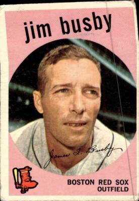 JIM BUSBY 1959 Topps #185 BUY ANY 2 ITEMS FOR 50% OFF B215R2S7P6 | eBay