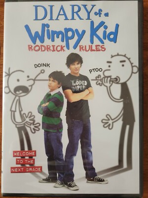 Diary of a Wimpy Kid Rodrick Rules Welcome to the Next Grade DVD Movie ...