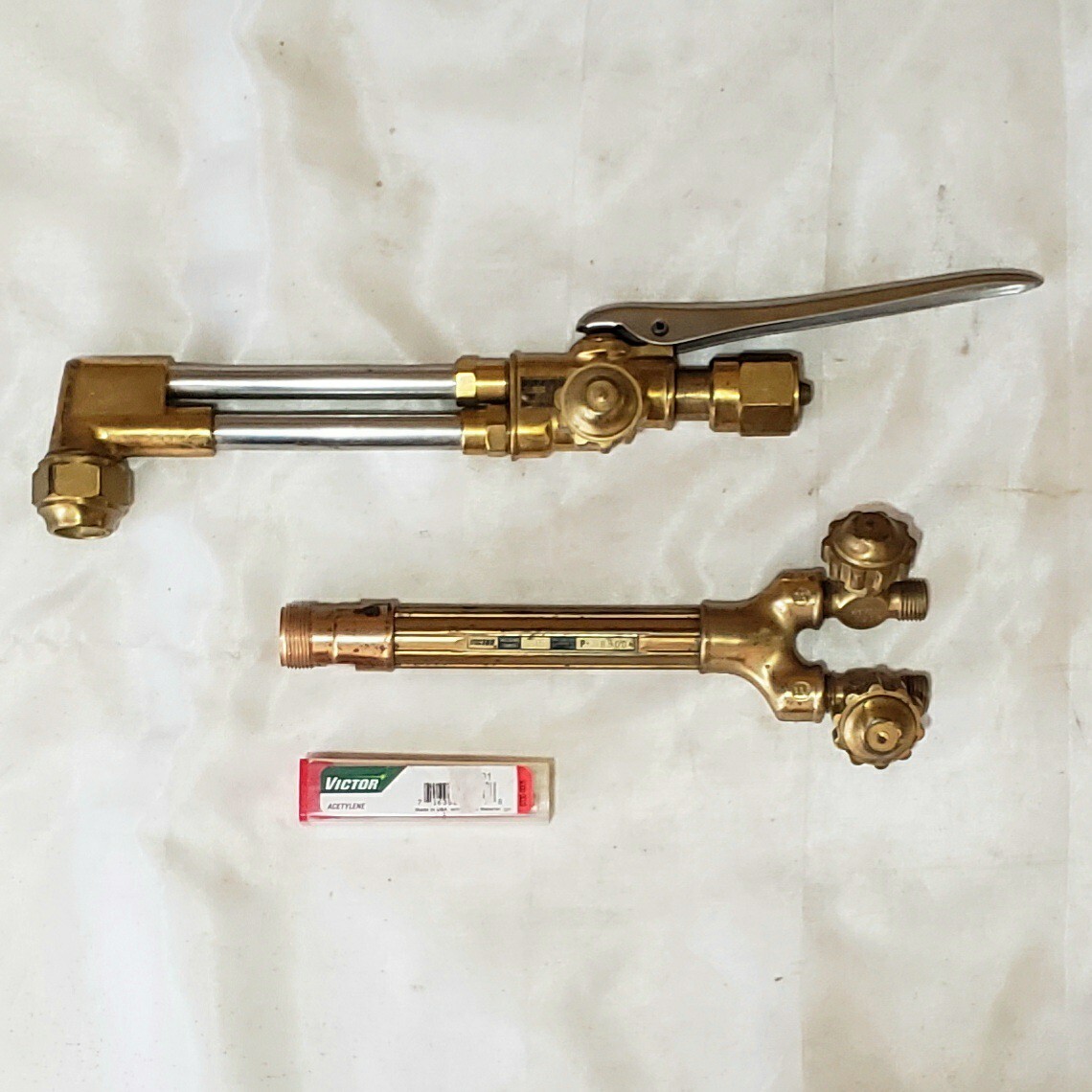 Victor Cutting Welding Torch Set CA1050 Attachment 315 Handle Tip ...