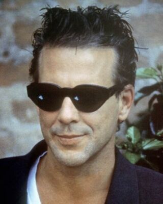 Mickey Rourke cool young pose wearing sunglasses 8x10 photo | eBay