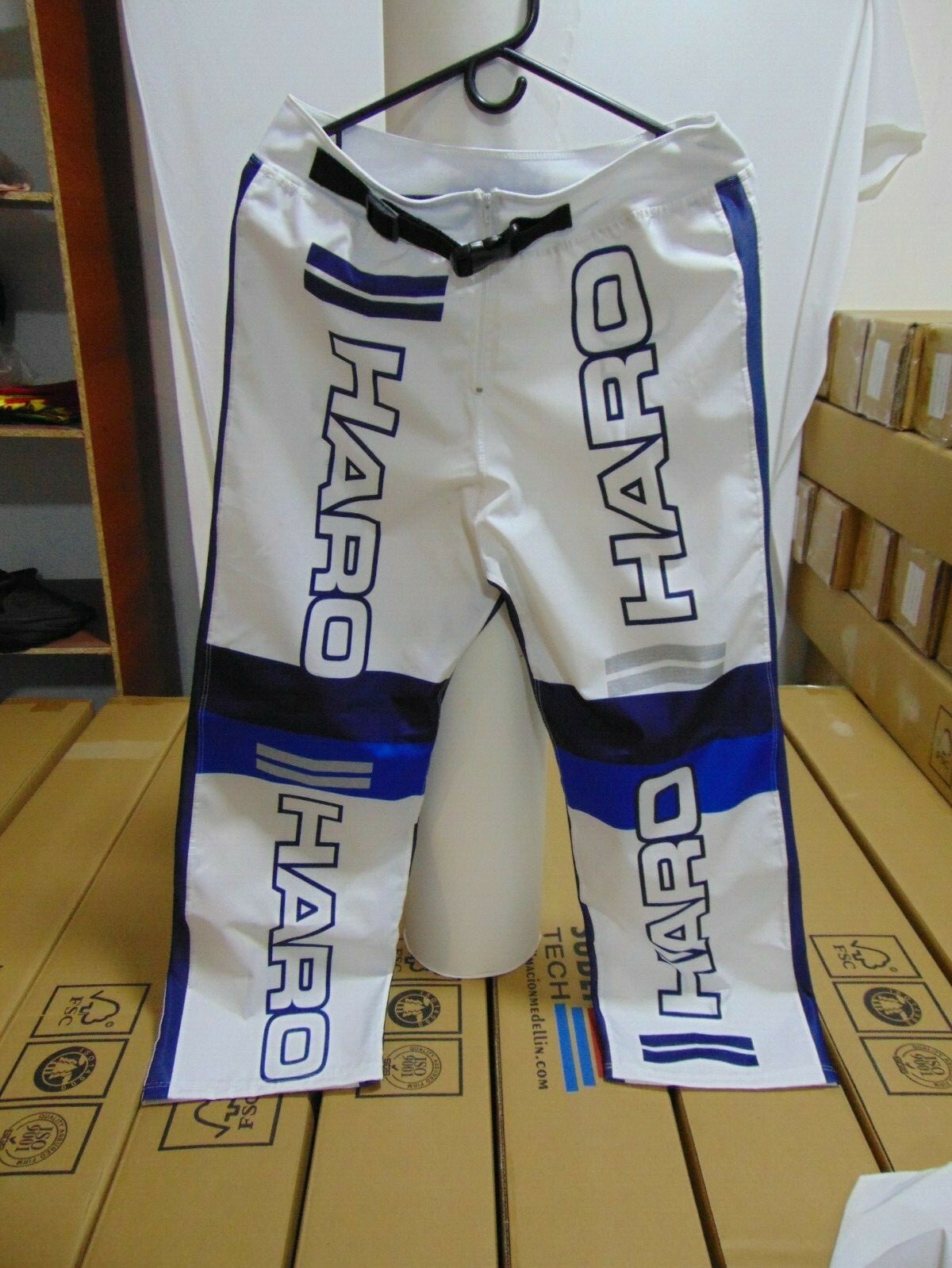 HARO BIKE PANTS CLASSIC DESIGN BMX PANTS RACE BIKE FREESTYLE 80'S ...