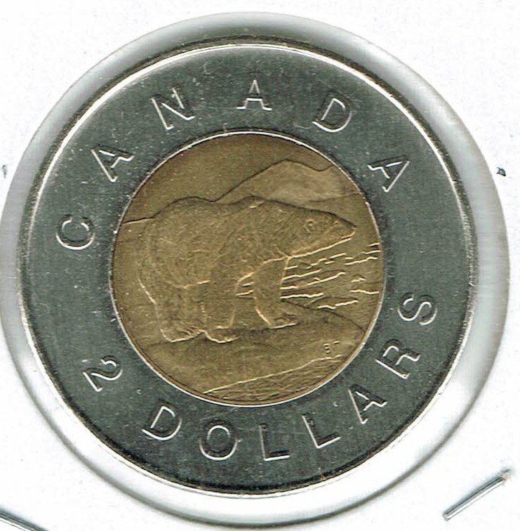 2011 Logo Canadian Brilliant Uncirculated $2 Tonnie coin! | eBay