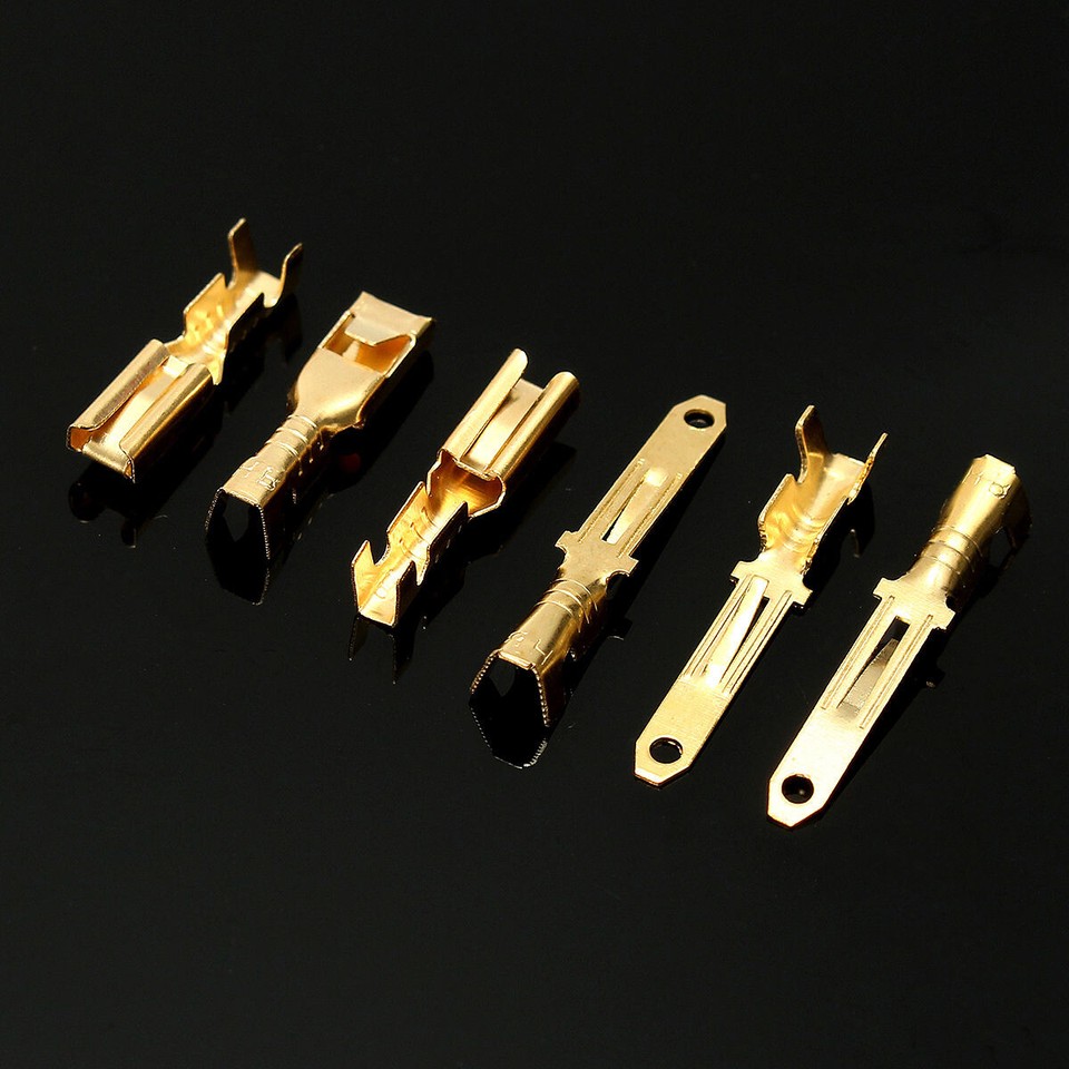 ATV Scooter 2/3/4/6Pin Electrical Wire Connector Male Female Terminal ...