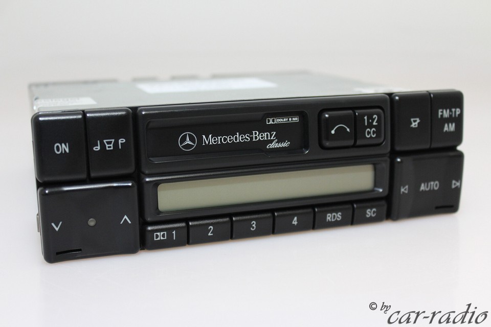 Original Mercedes R107 Radio Classic BE2010 Bluetooth Radio MP3 C107 SL ...