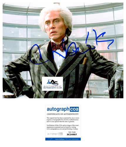 CHRISTOPHER WALKEN AUTOGRAPH SIGNED 8x10 PHOTO ACOA | eBay