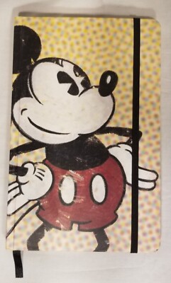 Book Disney Mickey Mouse Journal 120 Pages Used 2 Pages Written In | eBay