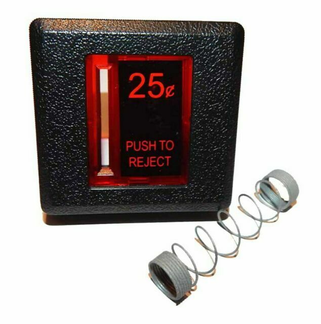 One NEW Heavy Duty Professional Coin Controls Arcade Coin Door Reject ...