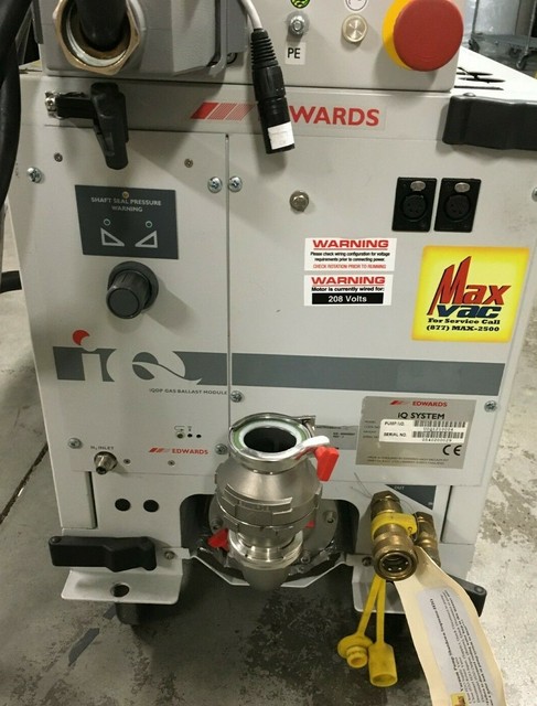 IQ Series Edwards IQDP40 Dry Vacuum Pump D37207000 30914 Hours Tested ...