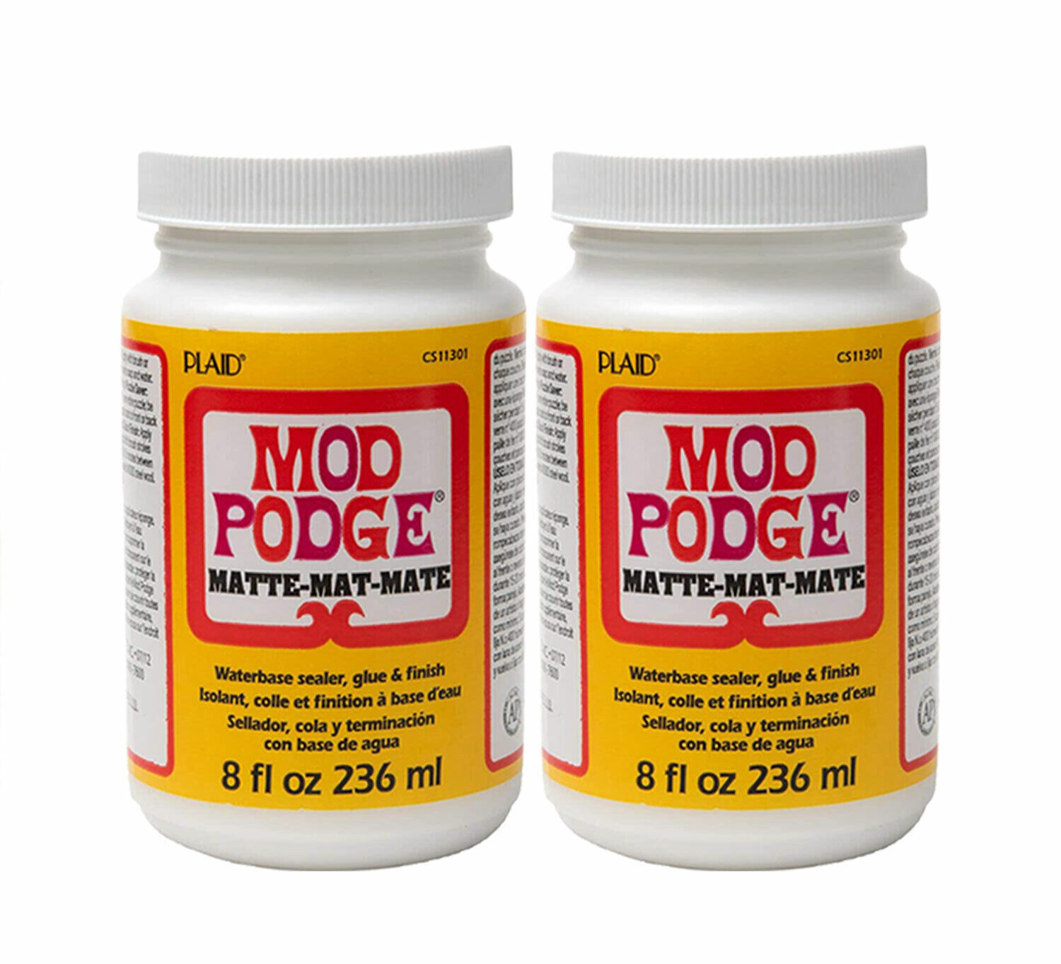 Matte Modge Mod Podge Decoupage Glue Sealer Varnish 8 16 Matt Mat Glue ...