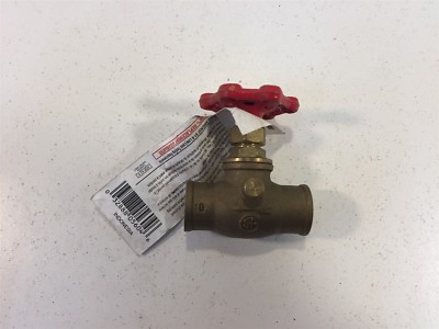 Mueller B&K Industries Solder Stop & Waste Valve Brass 3/4" 105-604HC ...