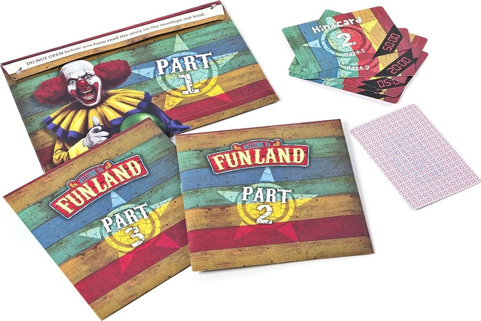 Spin Master Games - Escape Room the Game Welcome to Funland Expansion ...