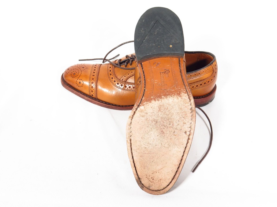 Allen Edmonds Strand Walnut Calfskin Cap-Toe Oxford Dress Shoe, 7.5 D ...