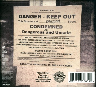 EMINEM - THE MARSHALL MATHERS LP2 [CLEAN] [DELUXE EDITION] [DIGIPAK ...