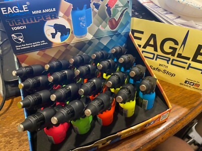 Eagle Torch mini Angle Torch Lighters (2) and three butane fuel 1.48 | eBay
