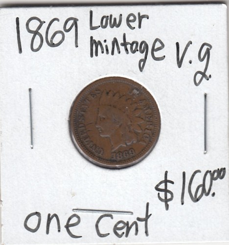 1869 USA 1 Cent C10 | eBay