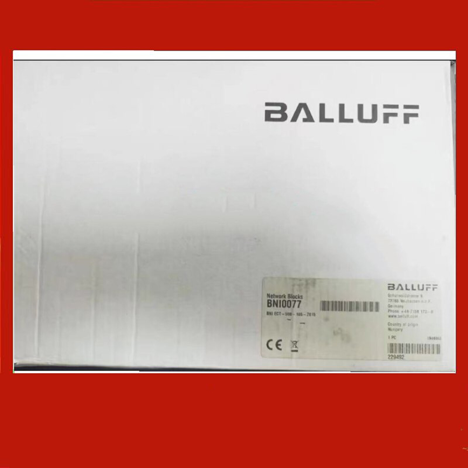 one new Balluff BNI0077 BNI ECT-508-105-Z015 module Free ship #YP1 | eBay