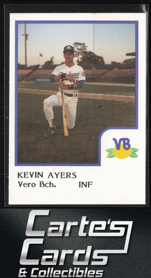 Kevin Ayers 1986 ProCards Vero Beach Dodgers #2 Vero Beach Dodgers | eBay