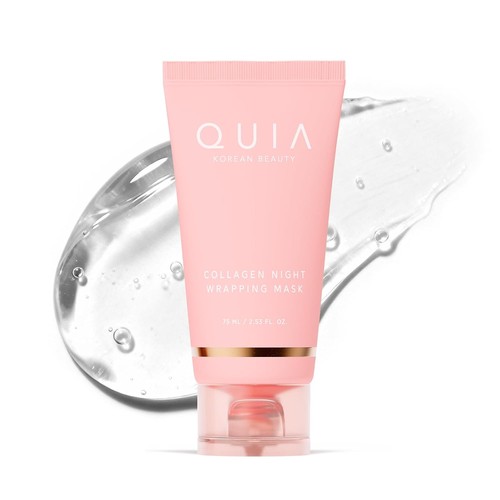 QUIA Collagen Night Mask Korean Skincare Peel-Off Hydrating Firming ...