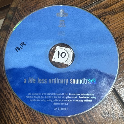 A Life Less Ordinary Sound Track Music CD 1997 | eBay