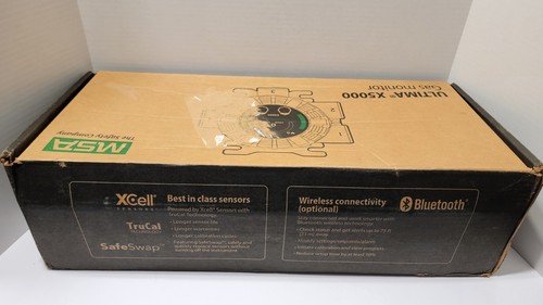 MSA ULTIMA X5000 Gas Monitor H2S Brand New Open Box | eBay