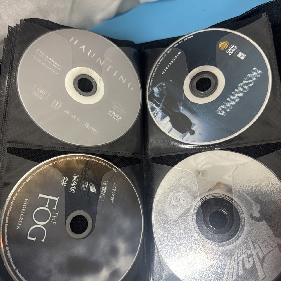 All Suspense Horror Slasher Gore ~ Lot Of 72 Movies in Sturdy Storage ...