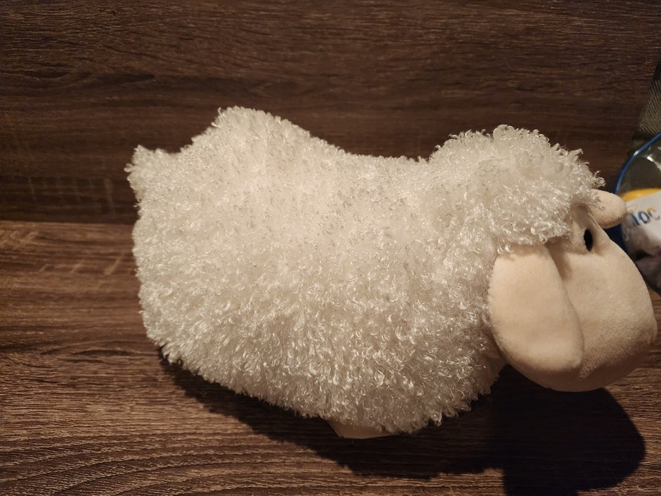 Ty Classic LAMBERT the Lamb Plush Farm Animal Retired White Sheep ...