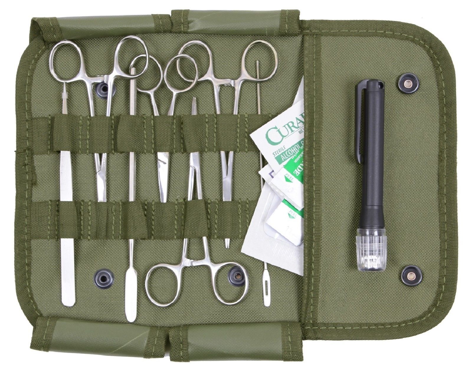Minor Surgery Field Kit 17-Piece Military Style First Aid Kit Rothco ...