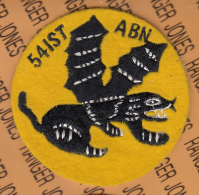 US Army 541st Airborne Infantry Regiment ~4" pocket patch c/e A | eBay