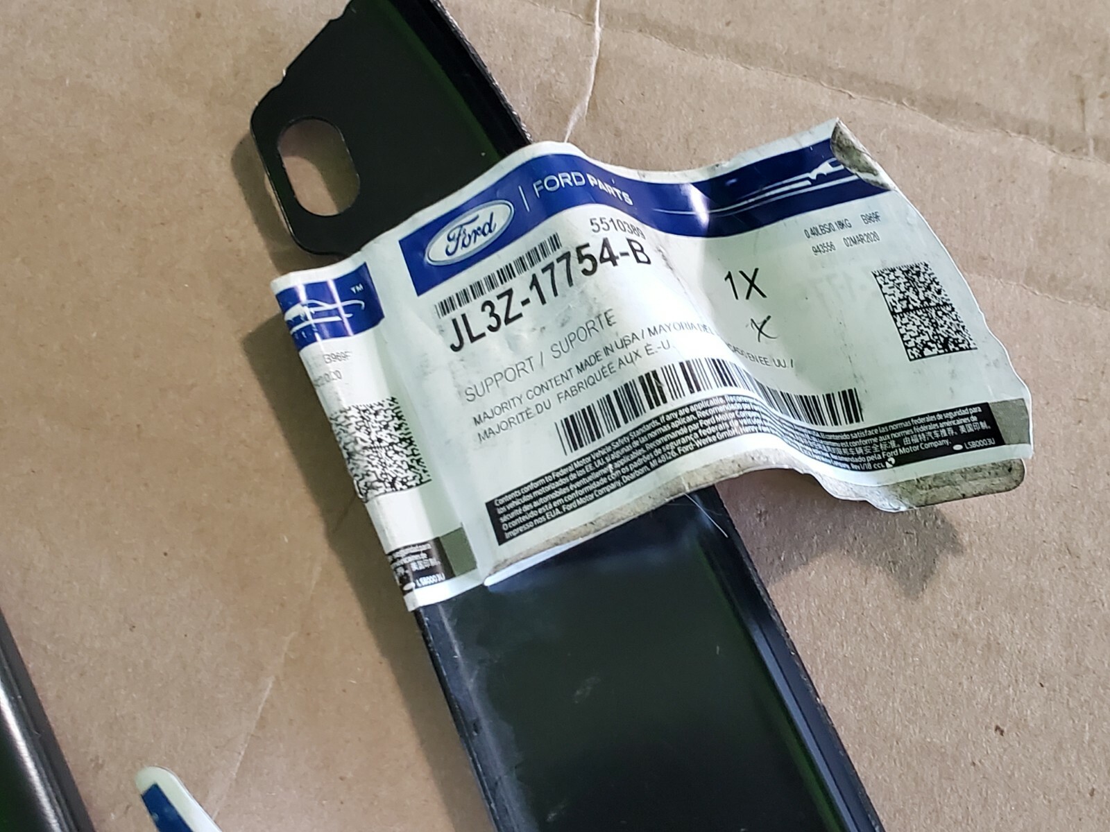 FORD OEM 2018 F-150 Front Bumper-Side Bracket Right JL3Z17754B | eBay