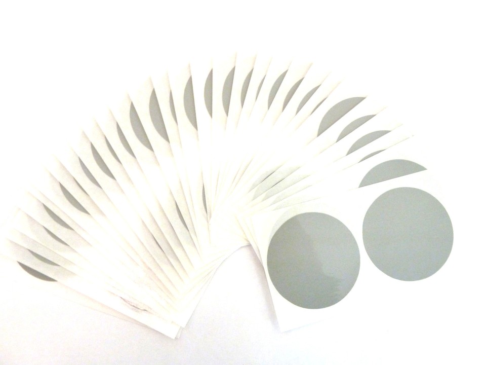 50mm (2 inch) Round Stickers Coloured Circles Circular Sticky Labels 42 ...