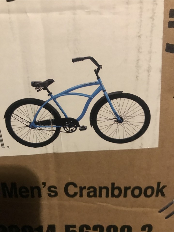 Huffy Cranbrook 26" Men's Cruiser Bike - Blue | eBay