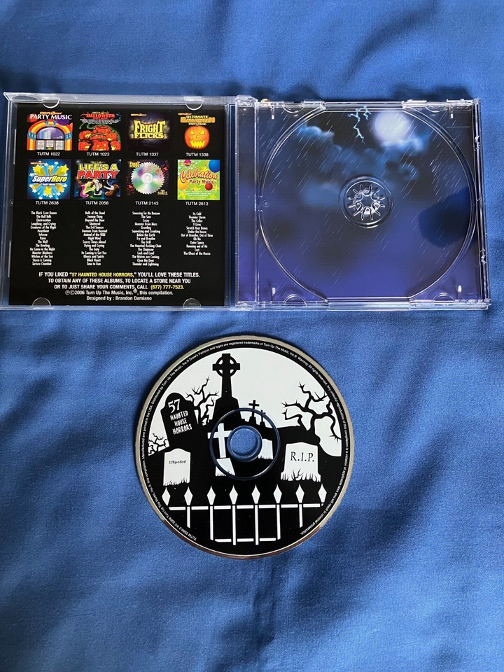 57 Haunted House Horrors CD 2006 Turn Up The Music Drews Famous ...