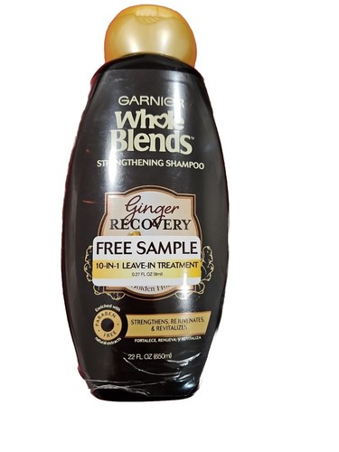 GARNIER WHOLE BLENDS GINGER RECOVERY Strengthening Shampoo 22 FL OZ 650 ...