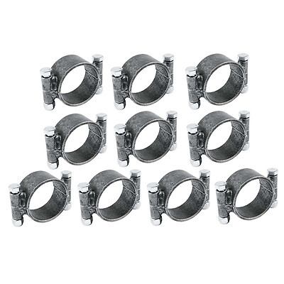 ALLSTAR PERFORMANCE 2 Bolt Clamp On Retainer 1.75in Wide 10pk ALL60145 ...