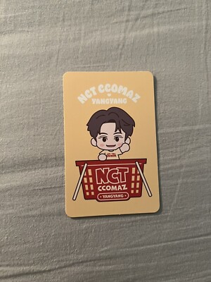 NCT CCOMAZ TRADING CARD BLUE VERSION YANGYANG | eBay